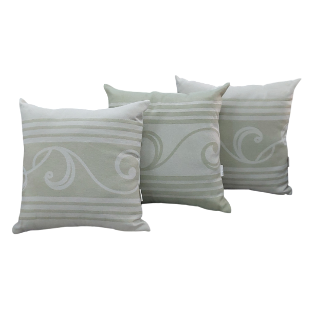 Kit com 3 Capas Para Almofadas 45x45cm Tecido em Linho Fio Tinto 53% ...